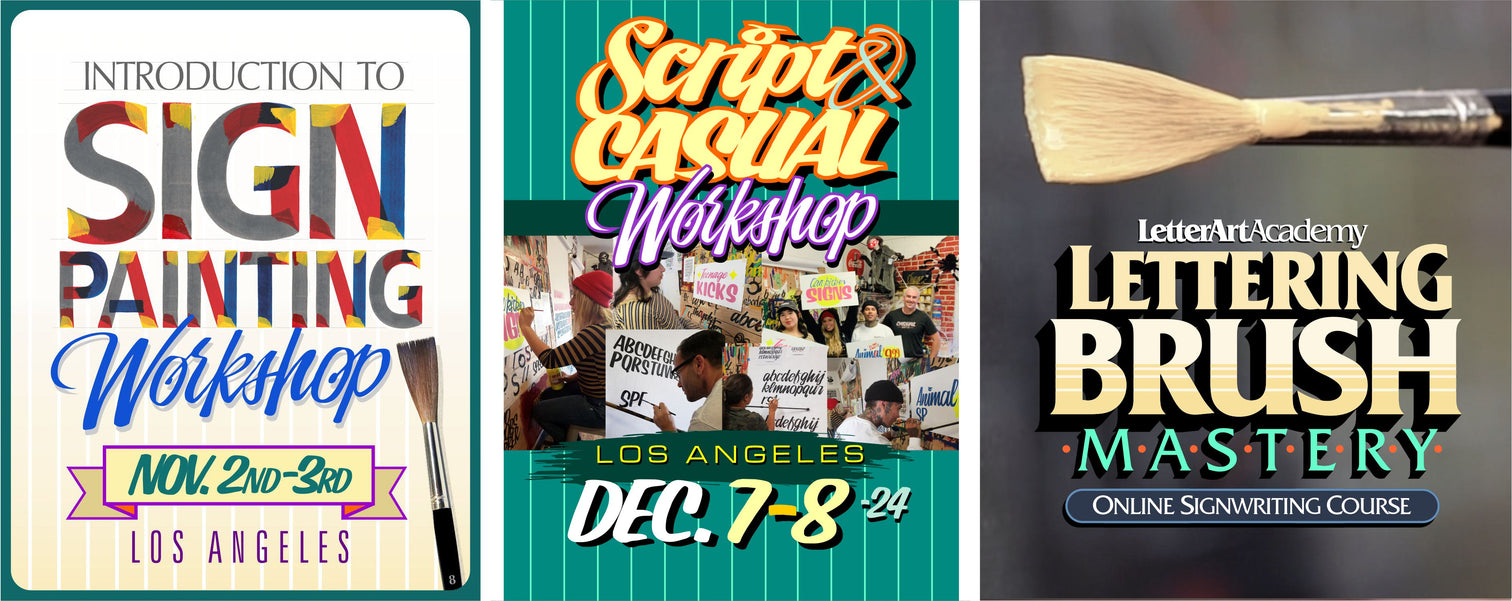 John King Letter Art