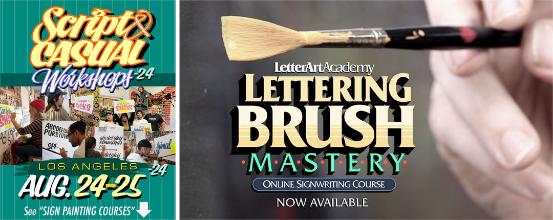 John King Letter Art