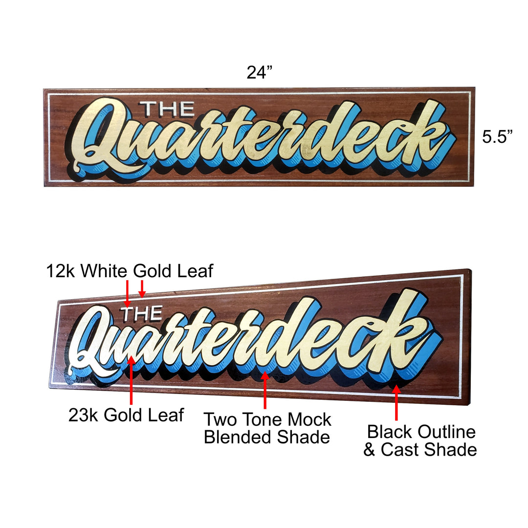 HAND PAINTED HOUSE SIGNS – John King Letter Art