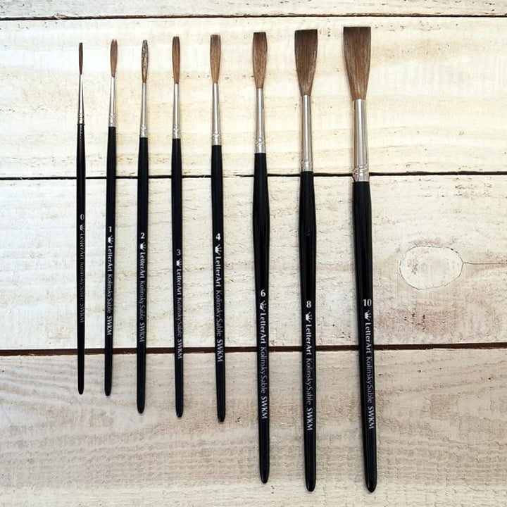 SIGN PAINTING LETTERING BRUSHES – John King Letter Art