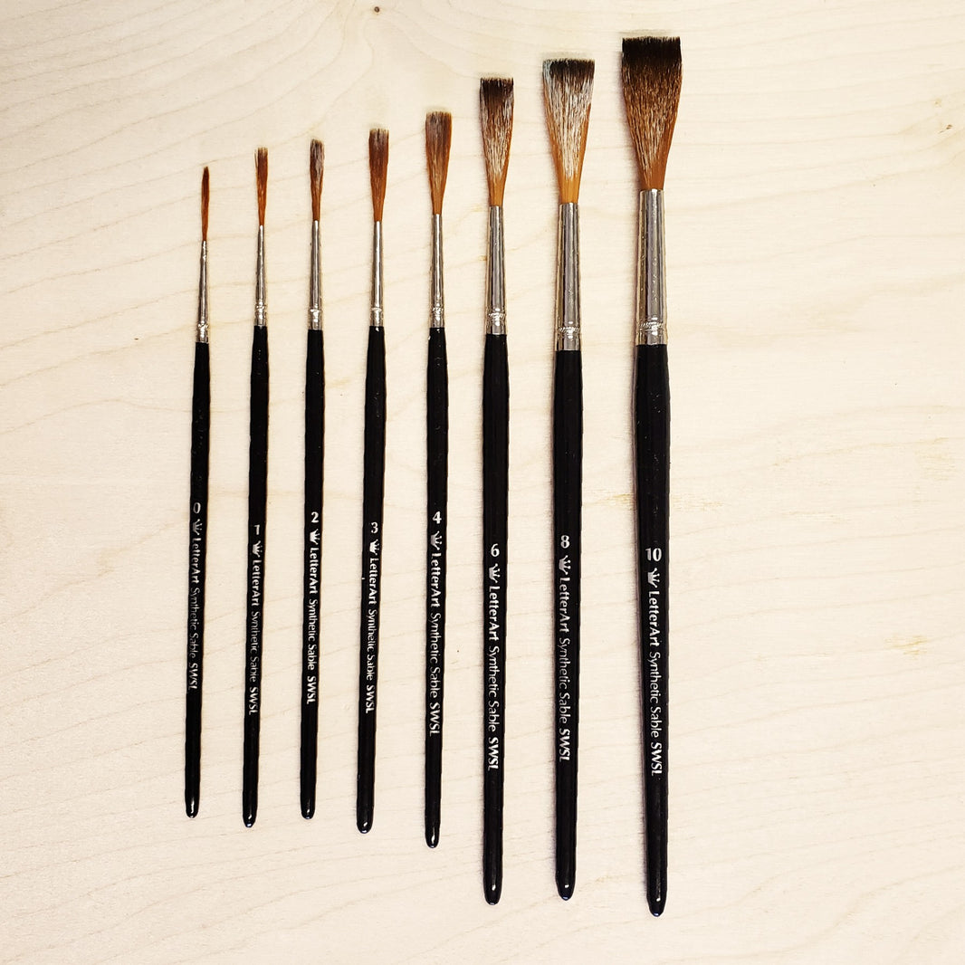 SIGN PAINTING LETTERING BRUSHES – John King Letter Art