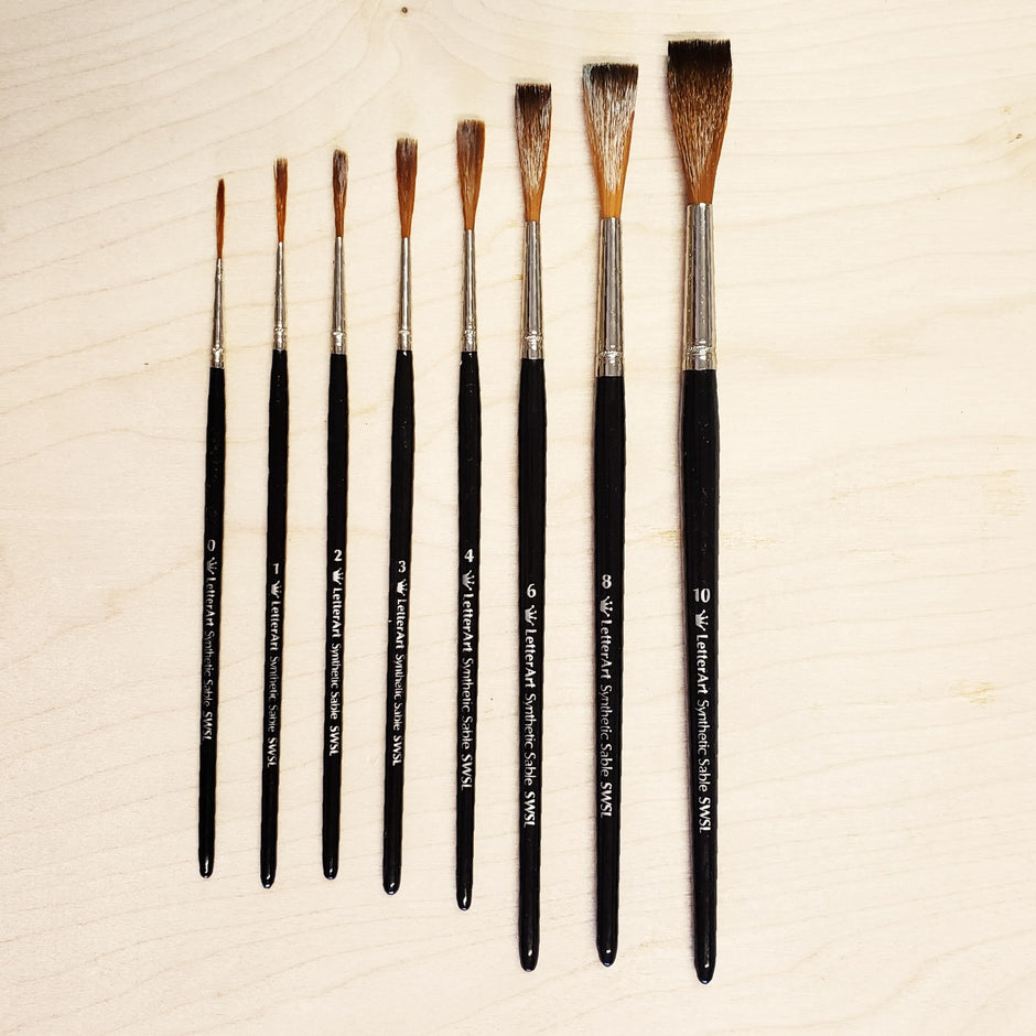 SIGN PAINTING LETTERING BRUSHES – John King Letter Art