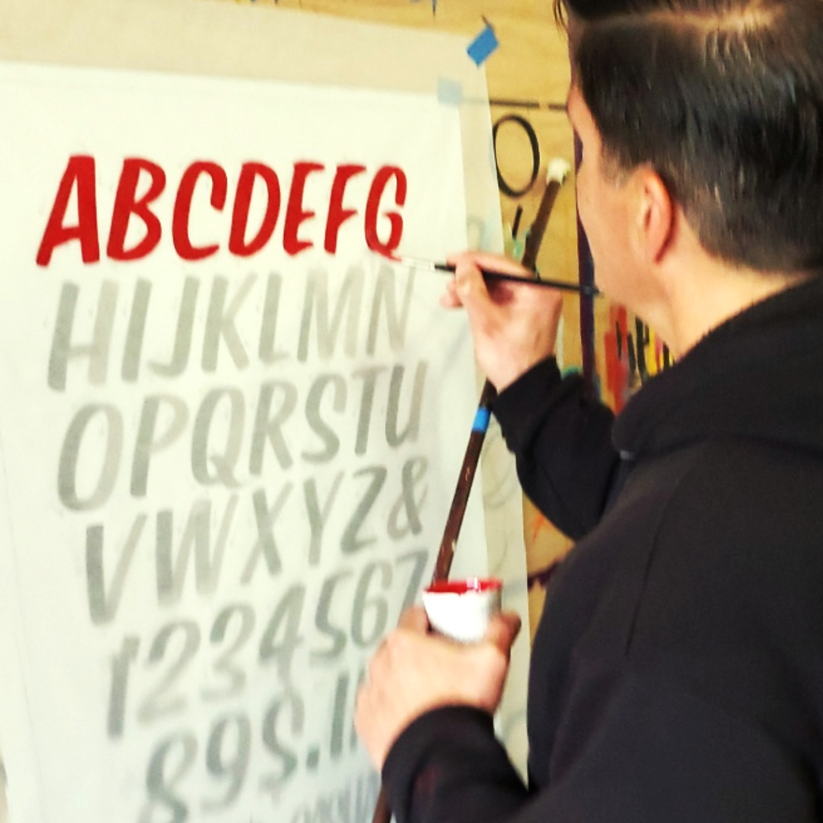 Casual Lettering Paper Practice Sheets Black & White 20"x 29" – John ...